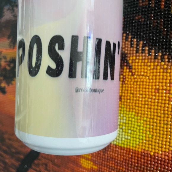 Hand Crafted | Dining | Nwot Im Poshin Here 5 Oz Mug Wyour Tag | Poshmark
